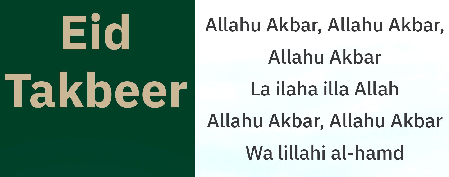 Takbir: Meaning, Importance, and Usage in Islam - Islamic Info Center