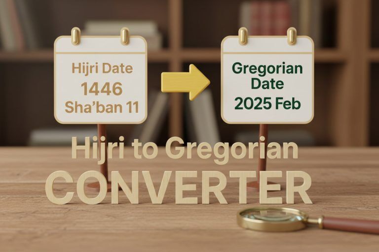 Accurate Hijri to Gregorian Date Converter 1447-2026 - Islamic Info Center