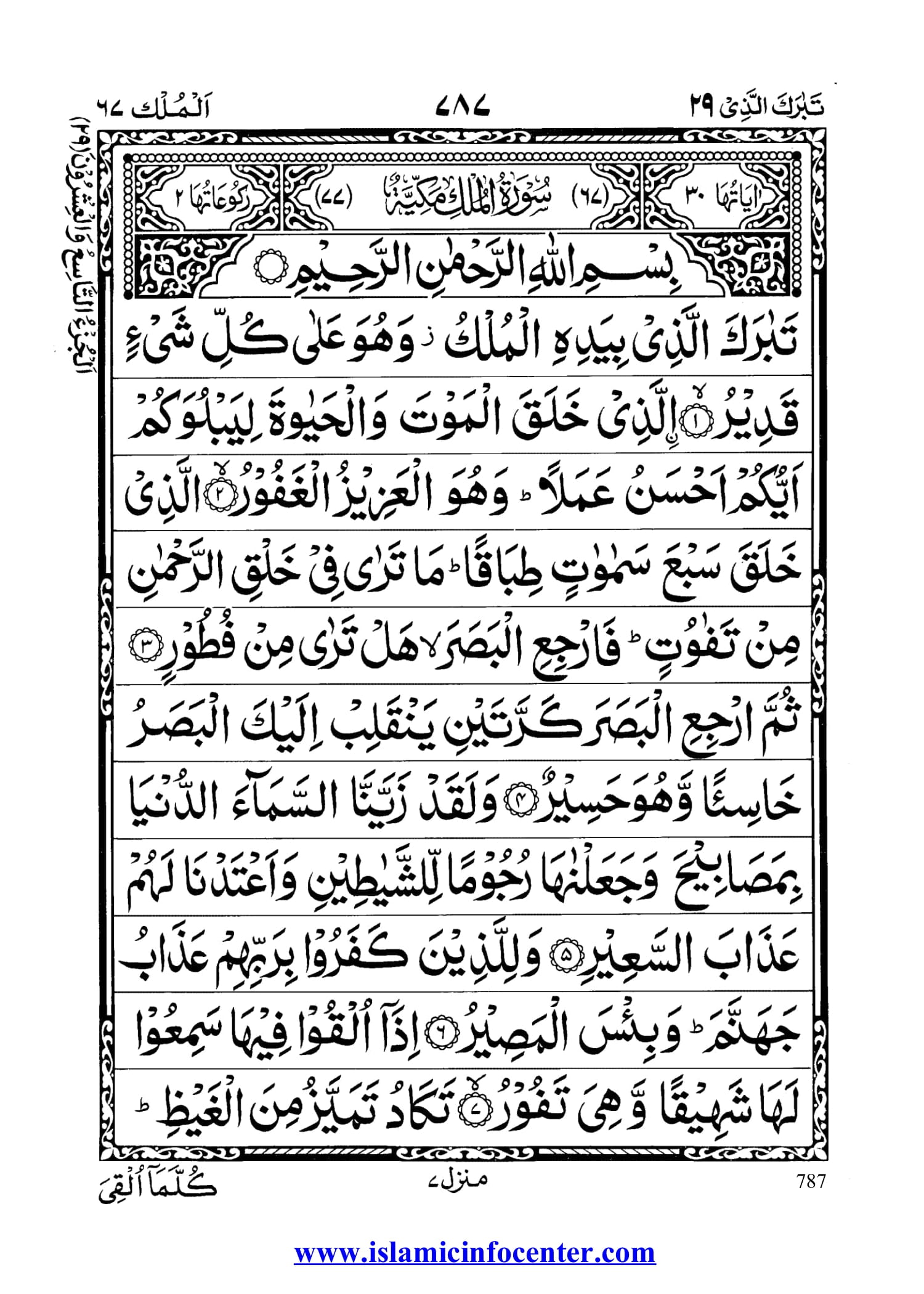 Surah Mulk Full PDF | Importance, Significance, and Virtues in Islam ...